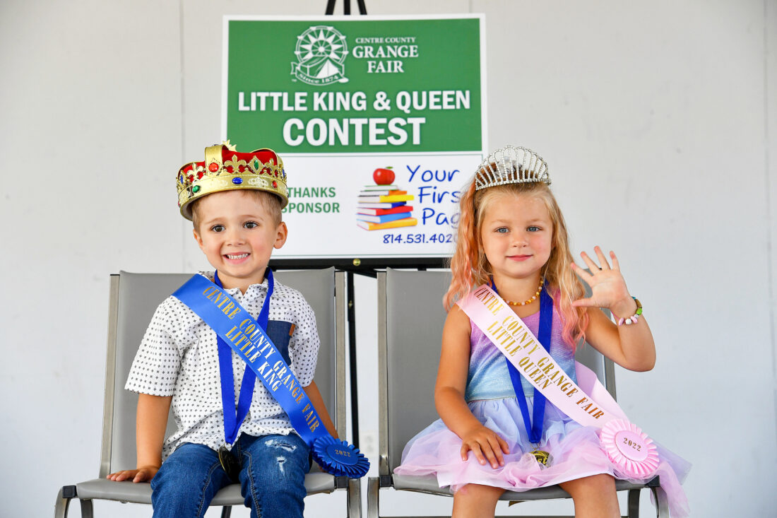 Centre County Grange Fair crowns Little King and Queen for 2022 | News ...